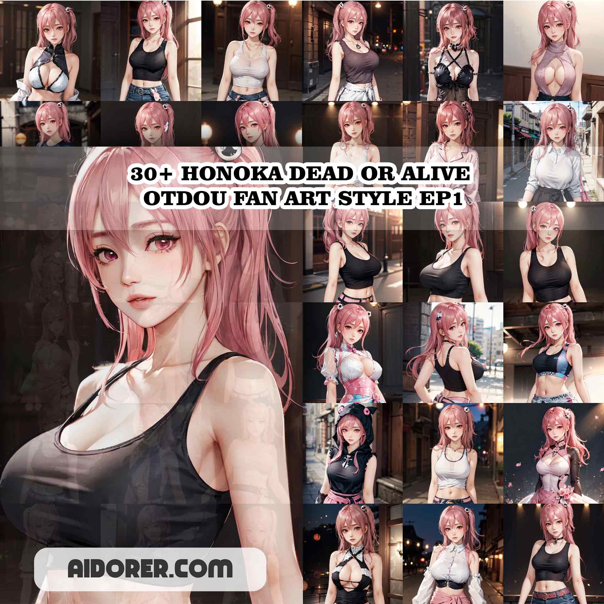 30 HONOKA DEAD OR ALIVE OTDOU FAN ART STYLE EP1 - Payhip