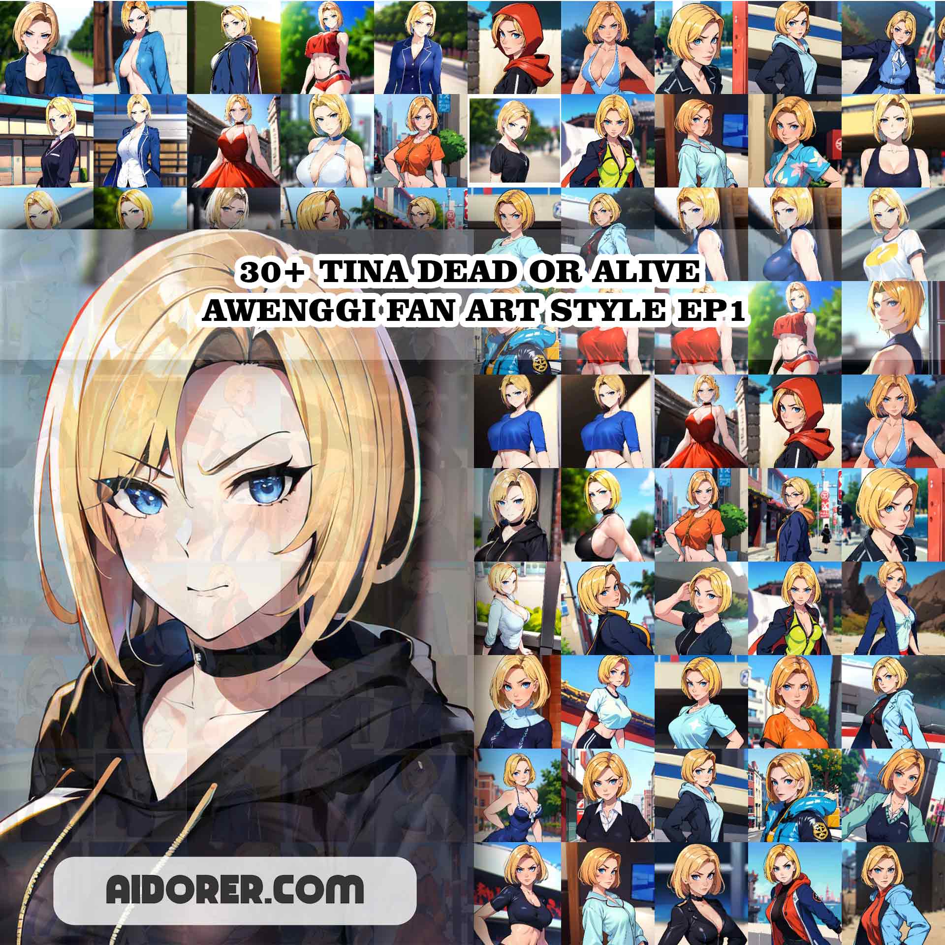 30 TINA DEAD OR ALIVE AWENGGI FAN ART STYLE EP1 - Payhip