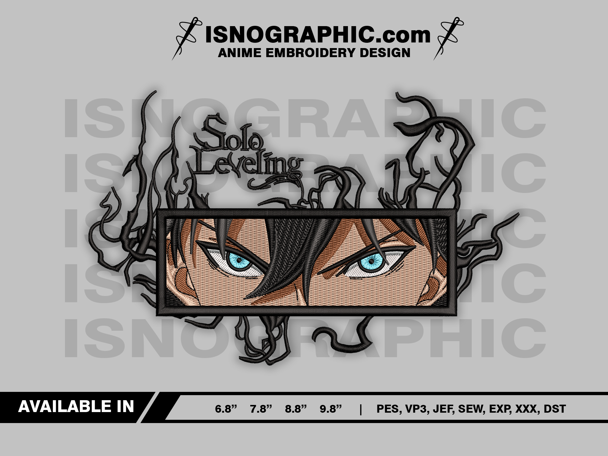 Anime inspired embroidery design files #13