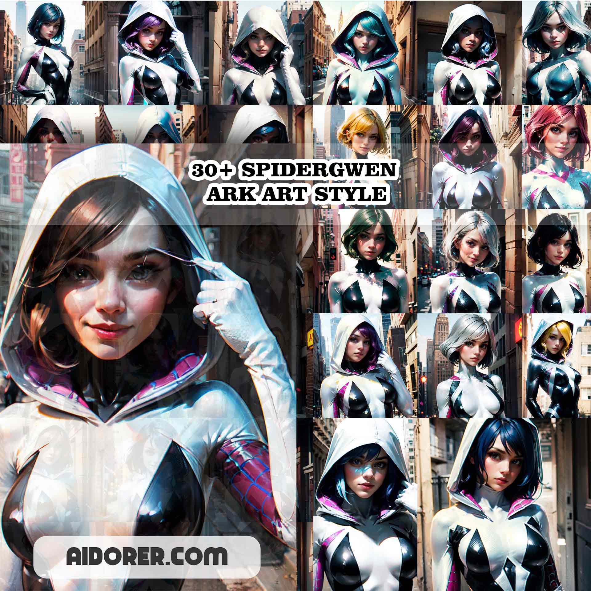 30 SPIDERGWEN MARVEL ARK ART STYLE - Payhip