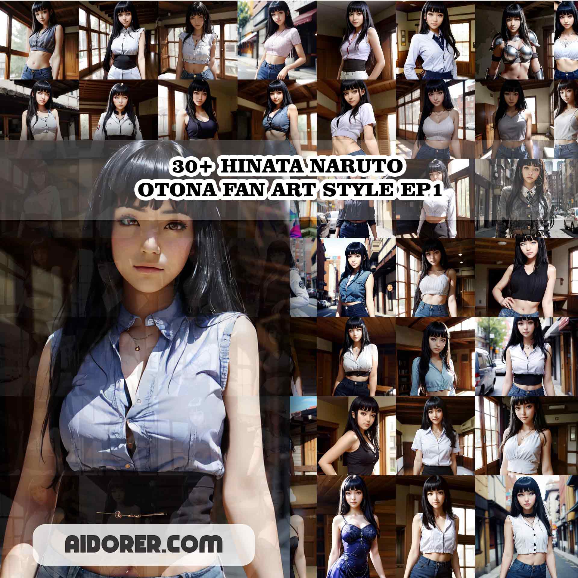 30 HINATA HYUGA NARUTO OTONA FAN ART STYLE EP1 - Payhip