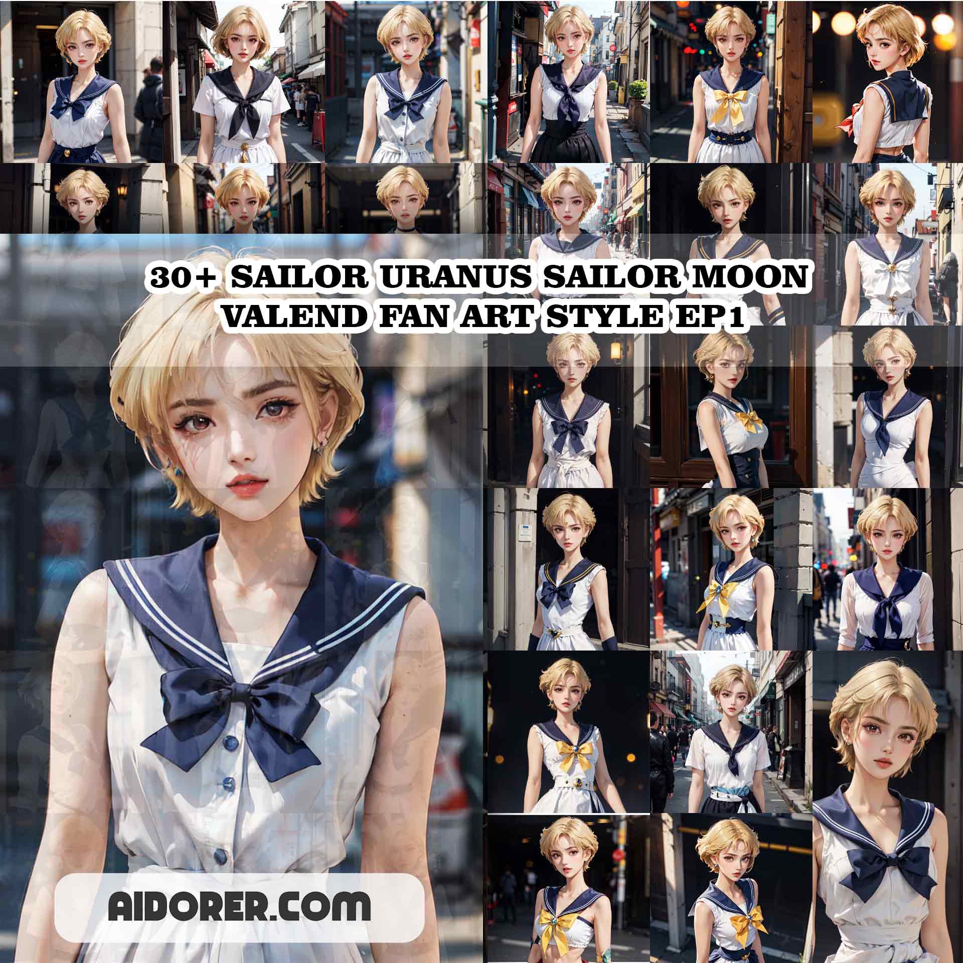 30 SAILOR URANUS SAILOR MOON VALEND FAN ART STYLE EP1 - Payhip