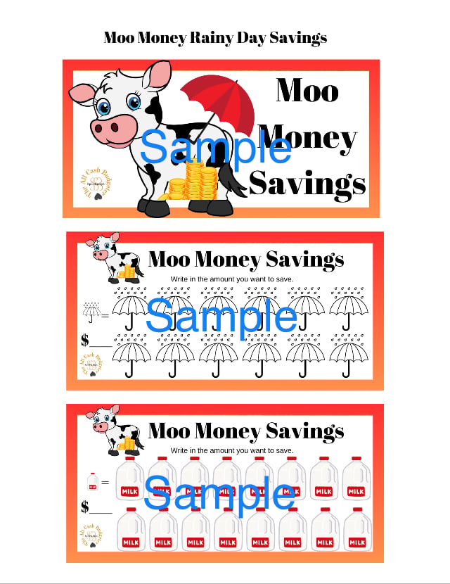 Moo Money Savings Challenge - Payhip