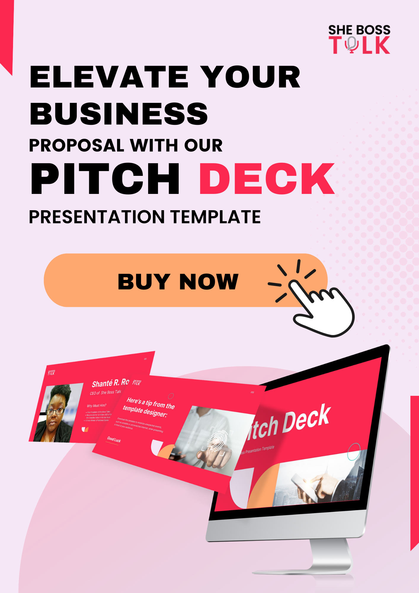 Elevate Your Business Pitch Deck Template - Payhip