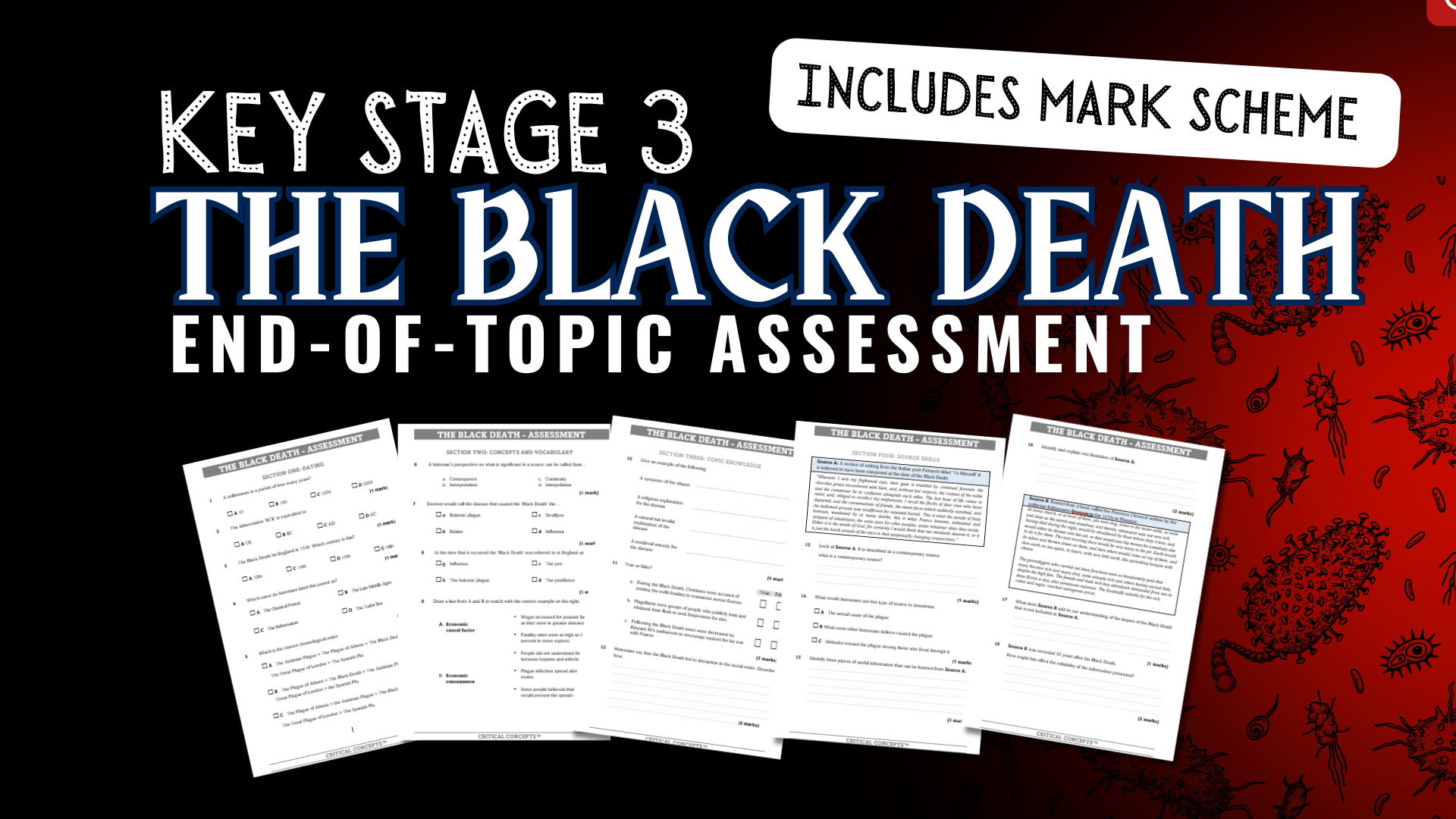 The Black Death - End of Topic Assessment - Payhip