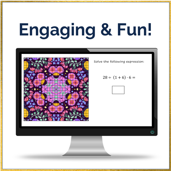 Order of Operations Pixel Art