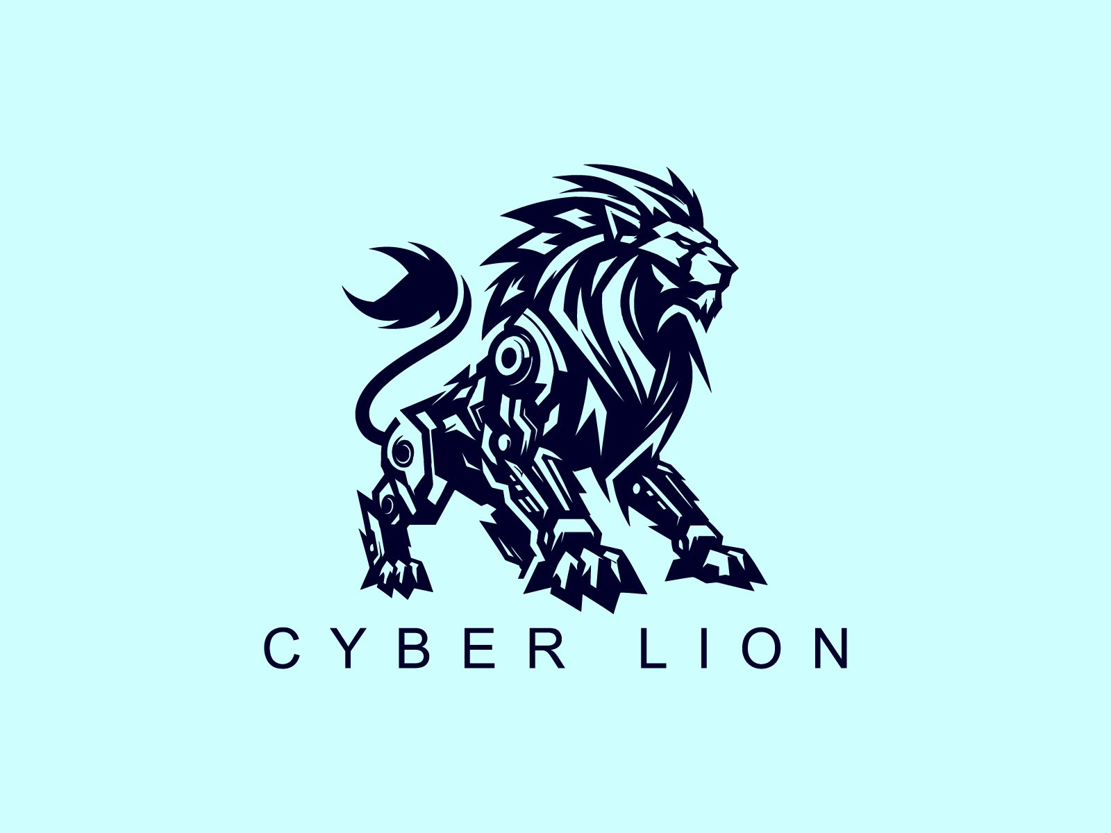 Cyber Lion Logo - Payhip