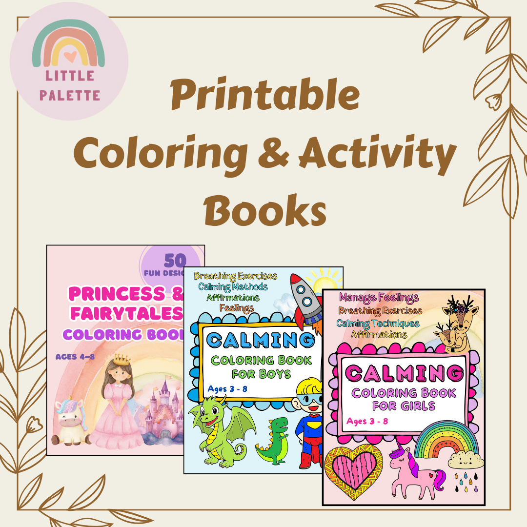 Little Palette Coloring & Activity Books - Shop Printable Coloring ...
