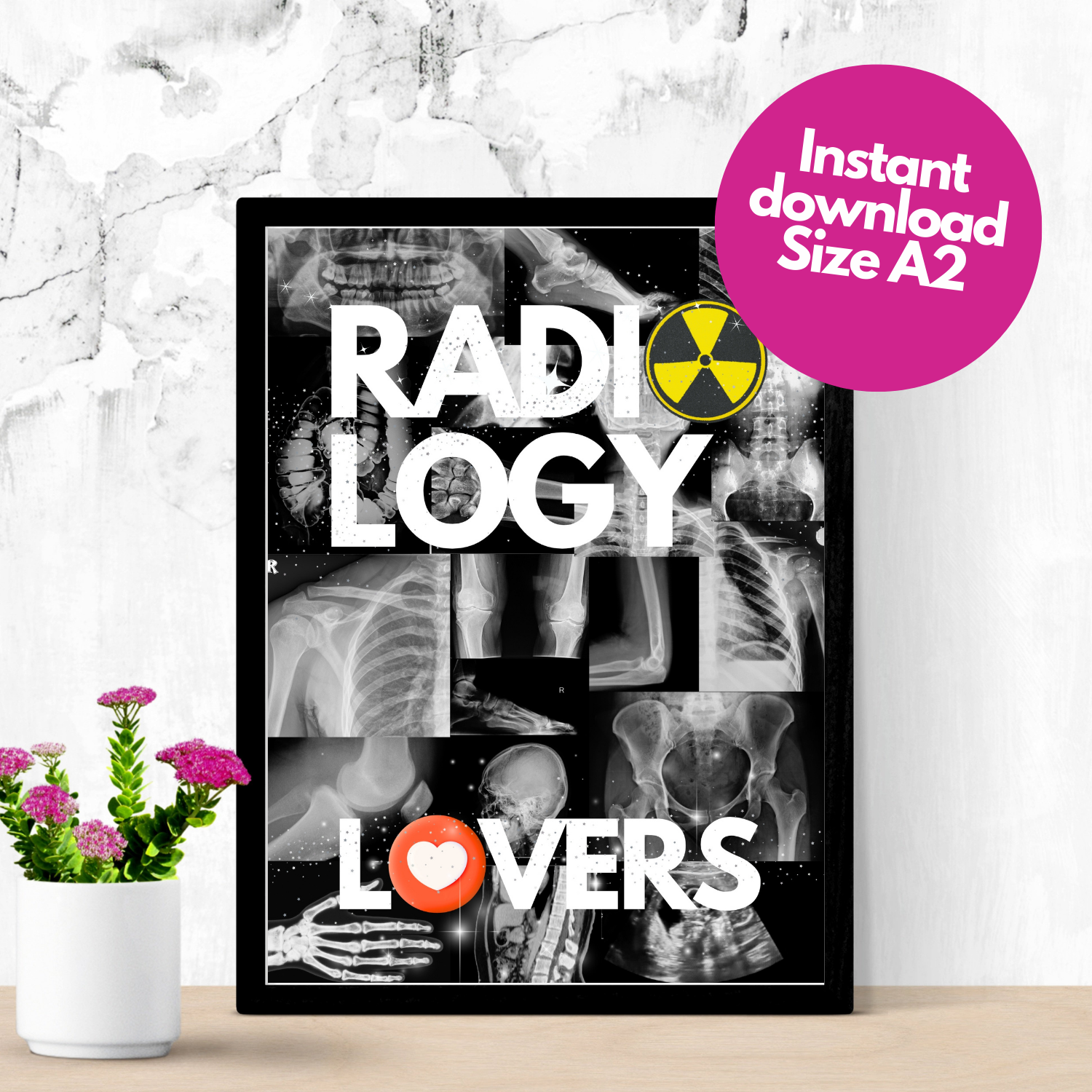 X-RAY printable wall art for Radiologist. - Payhip