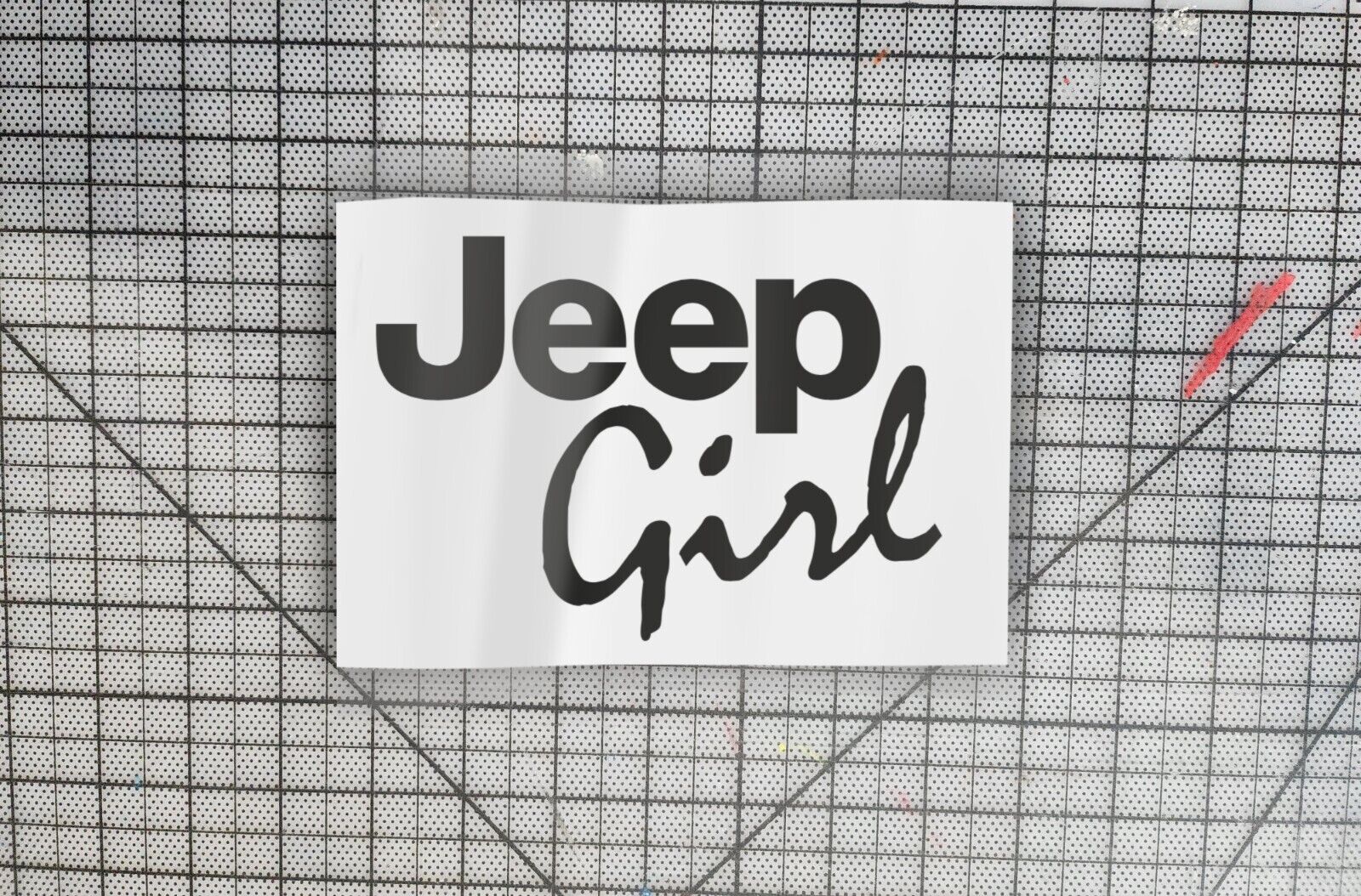 Jeep Girl Decal for Jeep Wrangler JK, JL, JT, TJ, YJ, and Jeep CJ. - Payhip