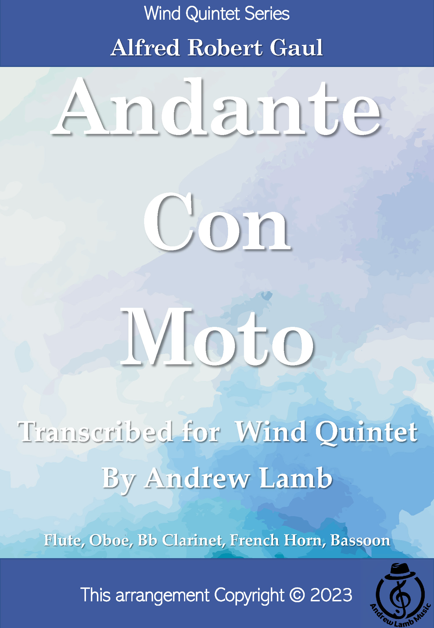 Alfred Robert Gaul | Andante Con Moto | for Wind Quintet - Payhip