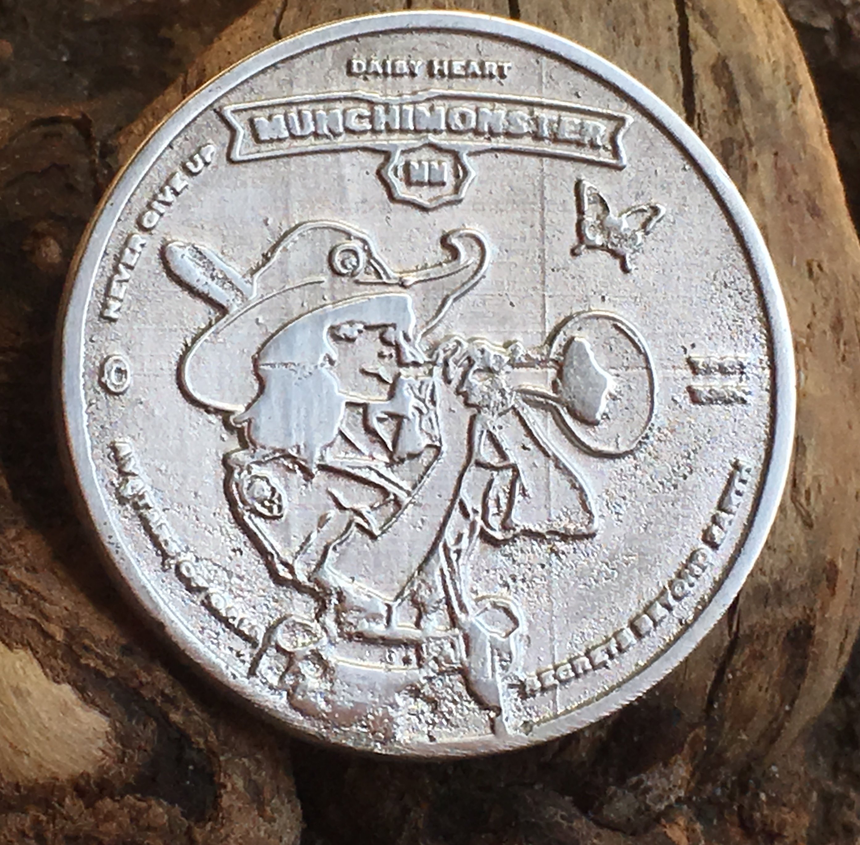 Silver Coin - First Press - Munchimonster Mint - Payhip