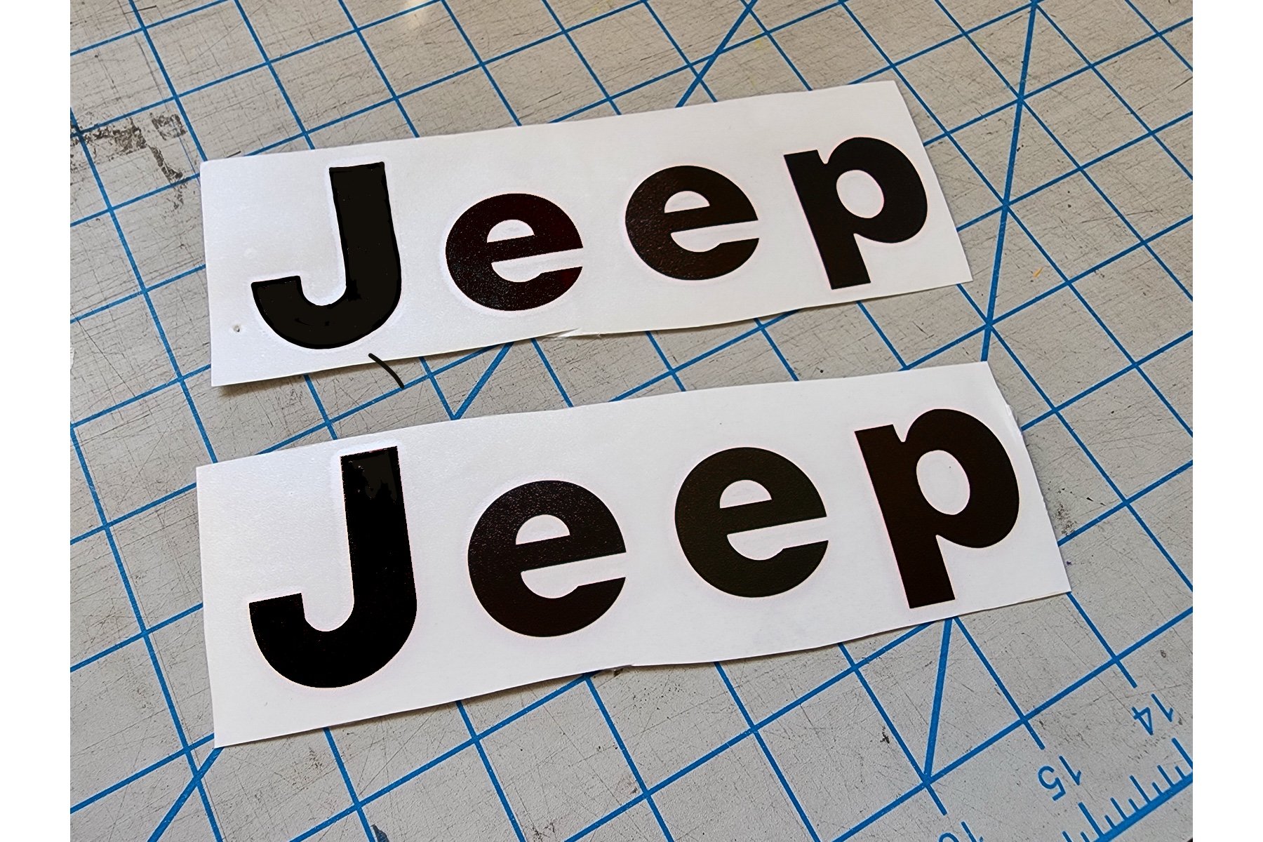 x2 Jeep Fender Decal for Jeep CJ & YJ - Payhip