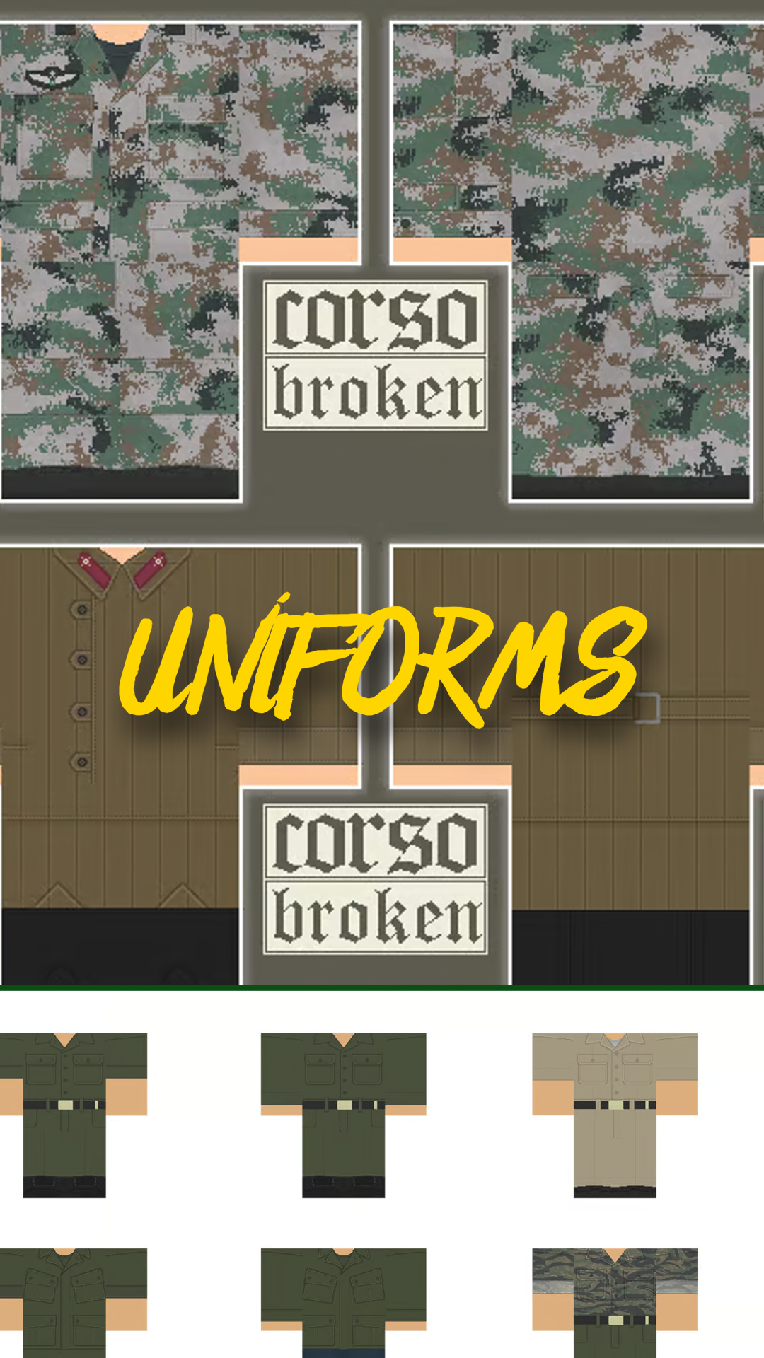 Broken Studios - UNIFORMS - Payhip