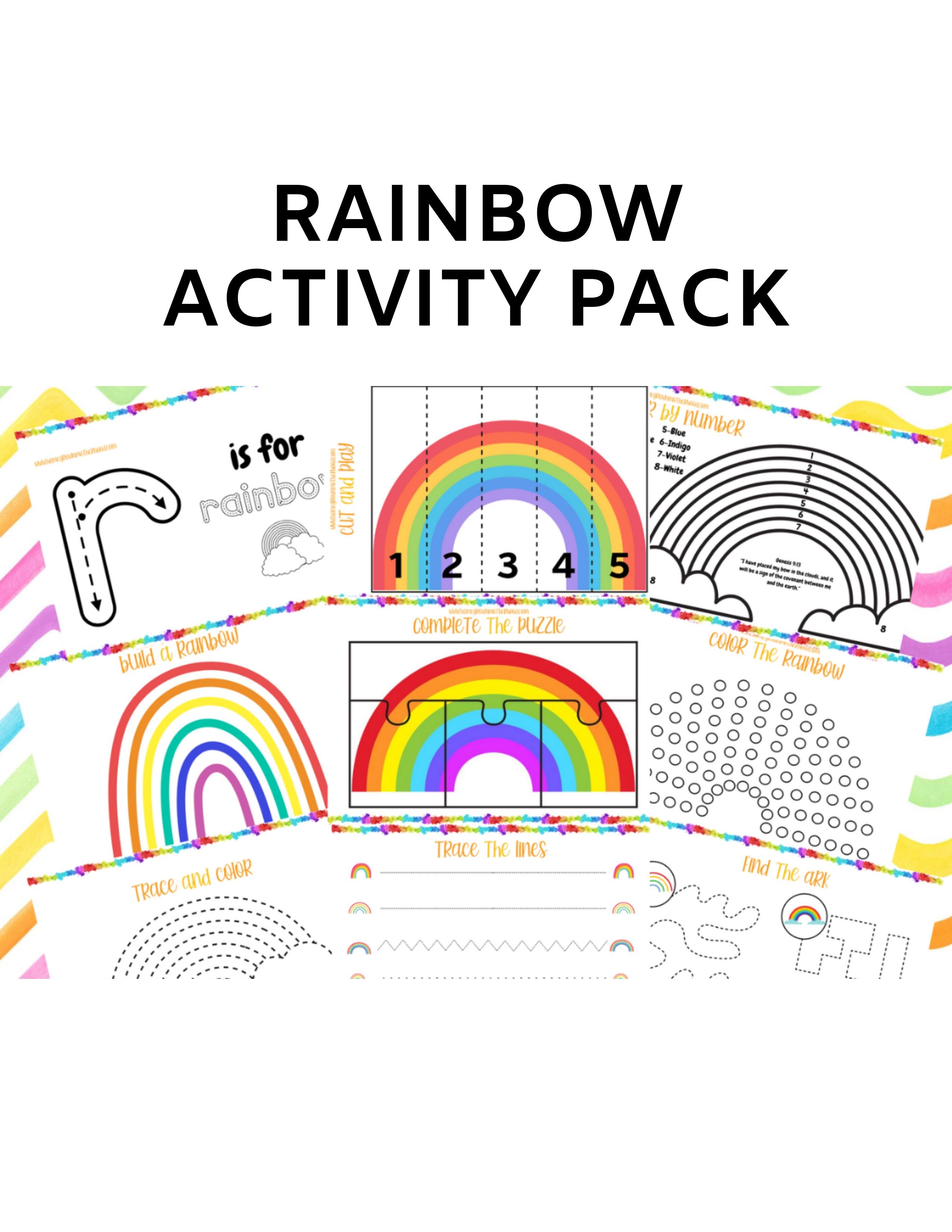Rainbow Activity Pack