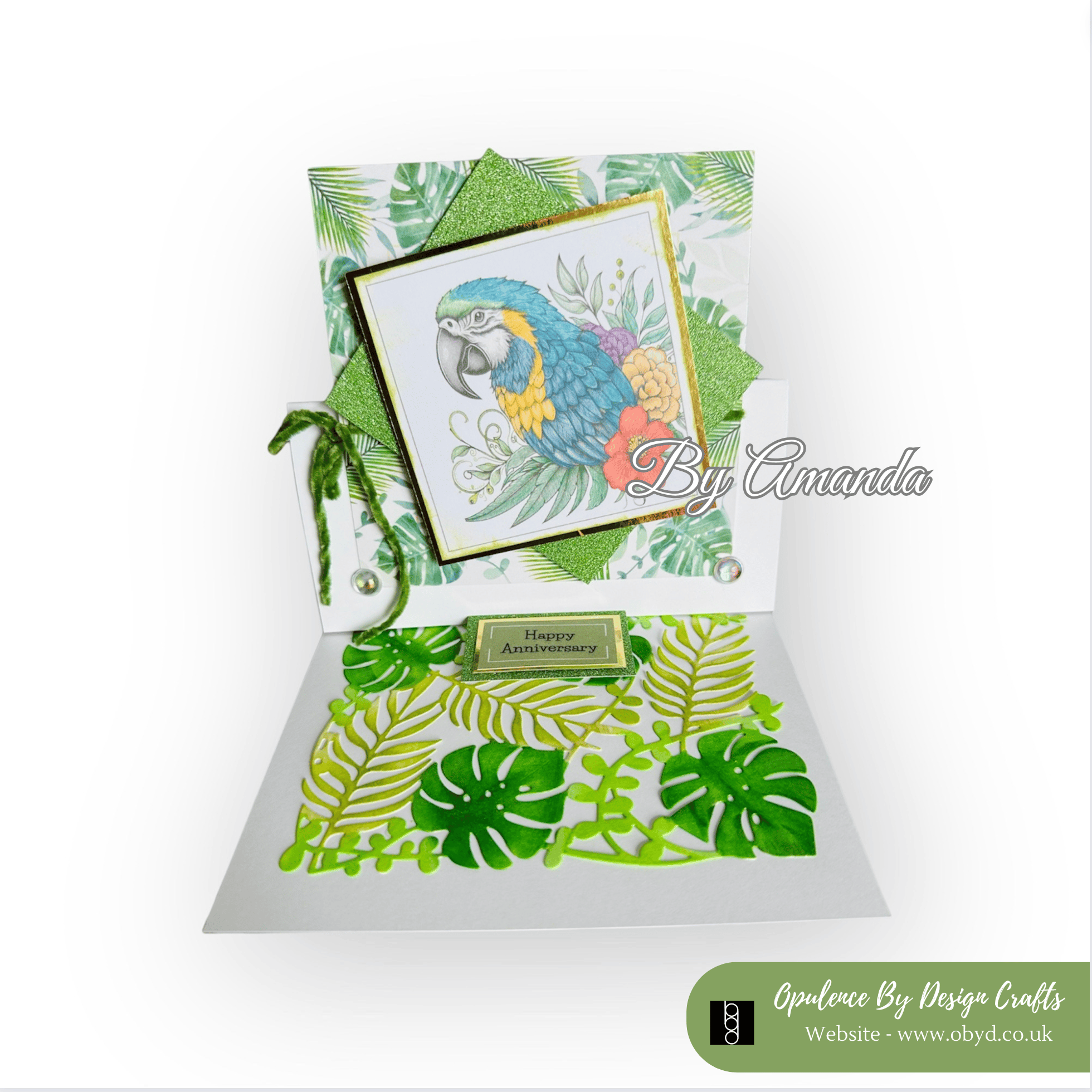 In the Jungle Easel Card