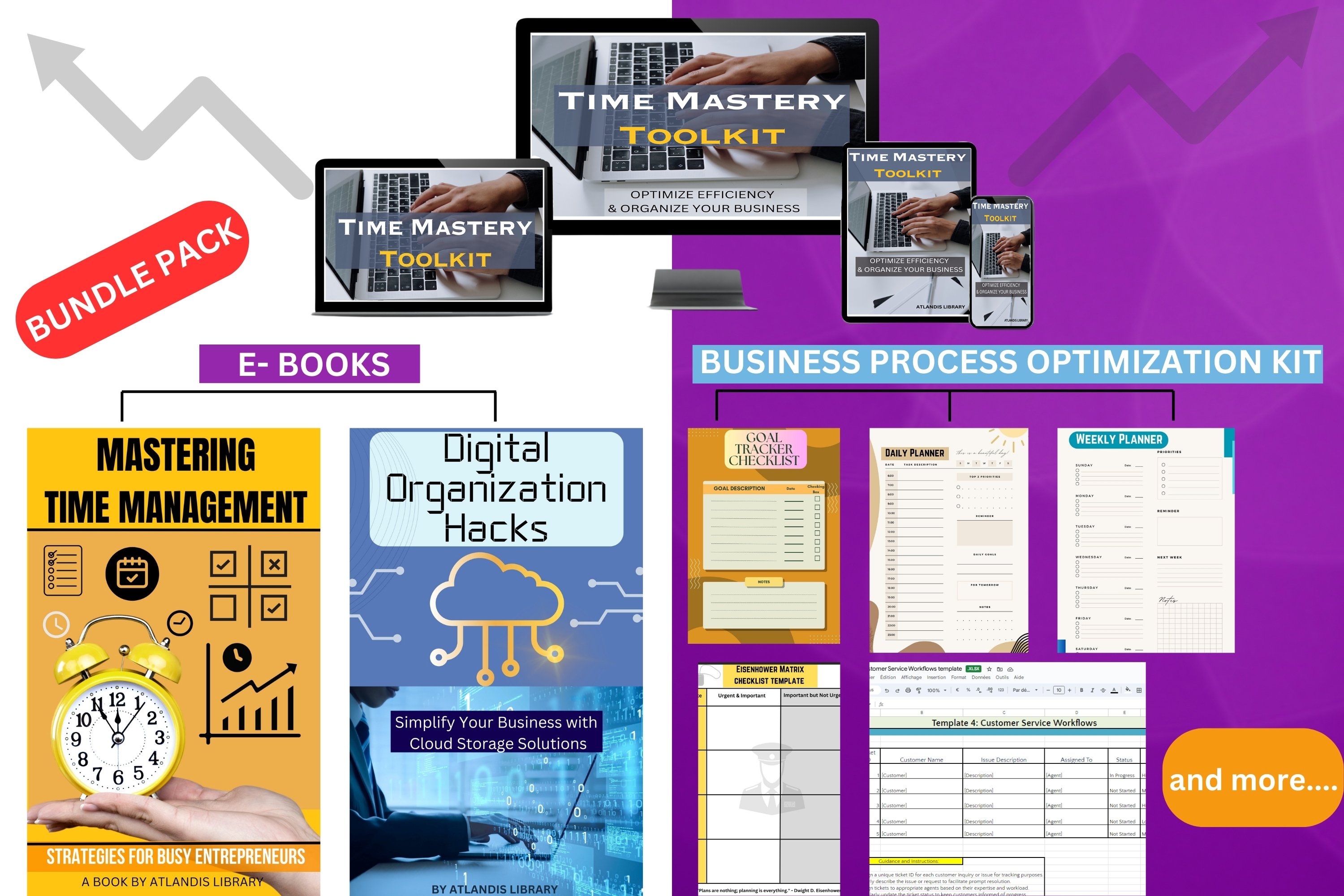 Time Mastery Toolkit: Optimize Efficiency & Organize Your Business - Payhip