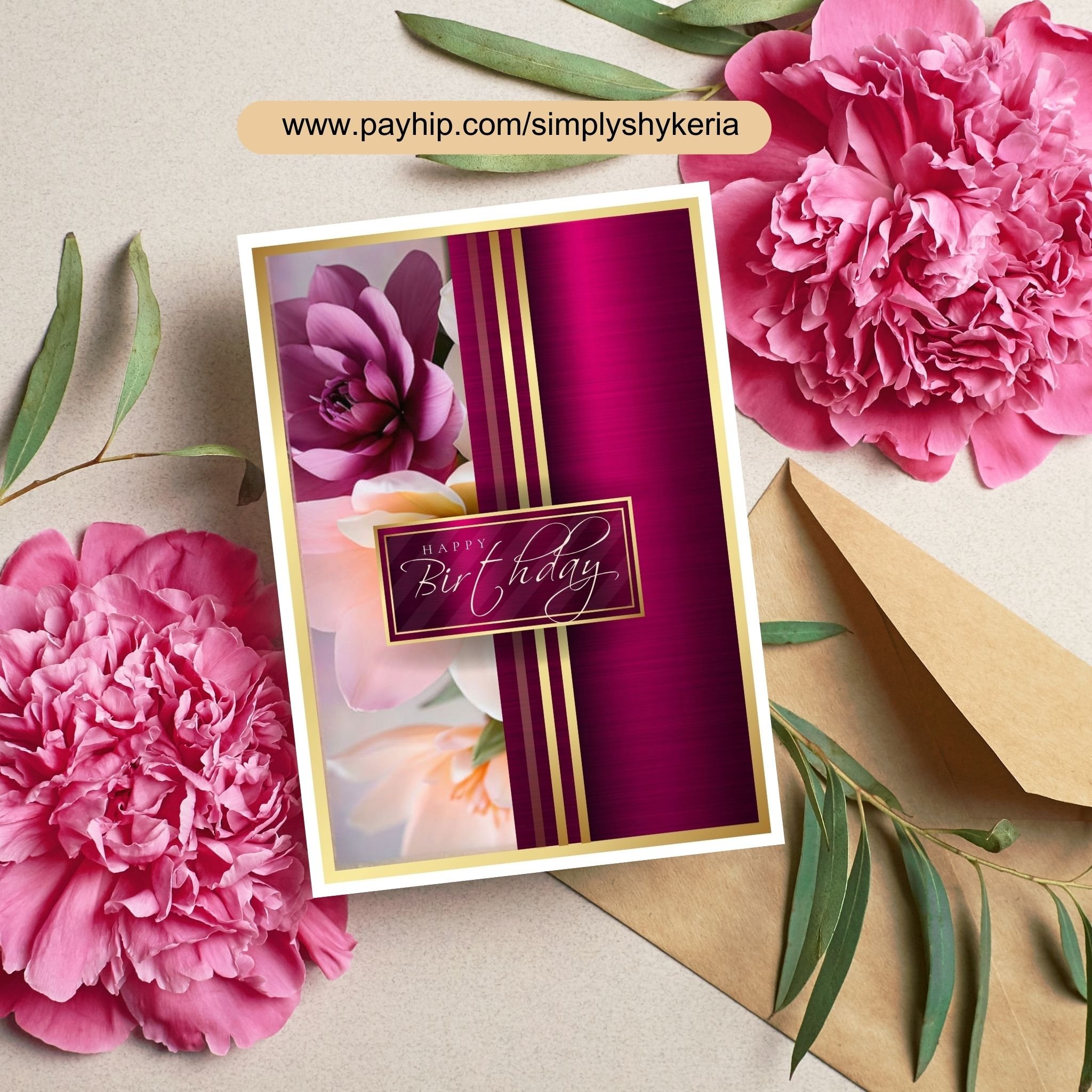 Birthday Greeting Card - Payhip