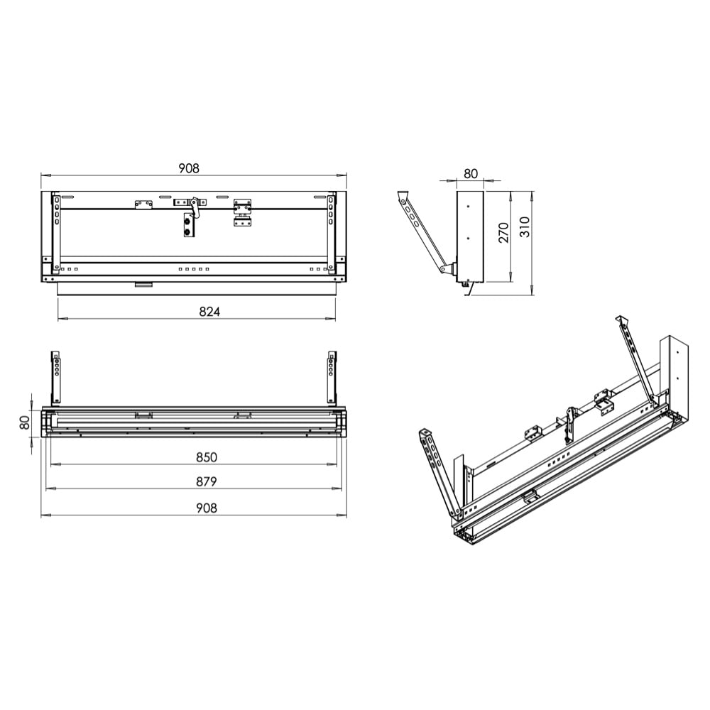 Elevator Cabin Telescopic Apron