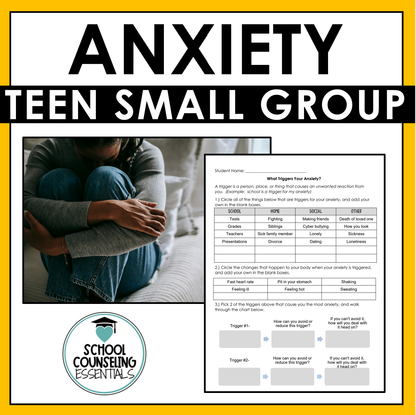 Anxiety Group Counseling Curriculum - Payhip