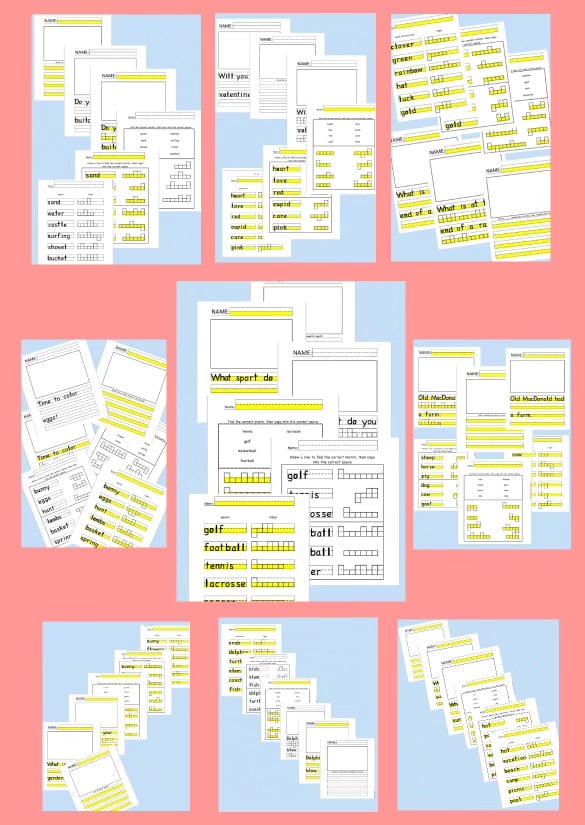 *Bundle* 108 Spring to Summer Writing Activities with boxing for each ...