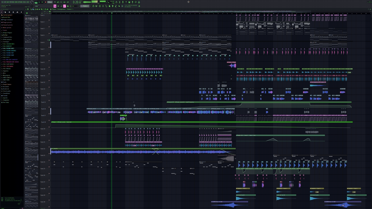 #1 Melodic Bass - Template - Payhip