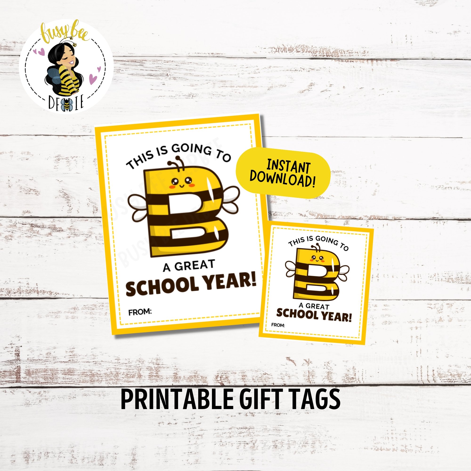 Back To School Welcome Tags | Printable Retro Theme Tags | Groovy Year ...