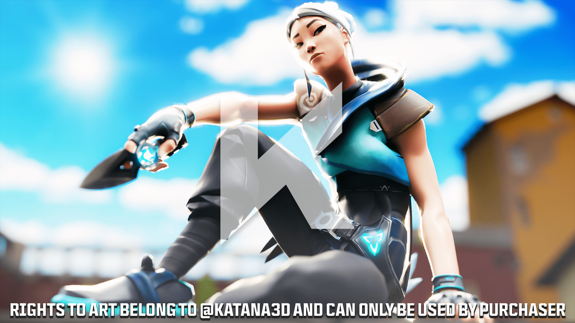 Valorant Thumbnail - Jett Chilling - Payhip