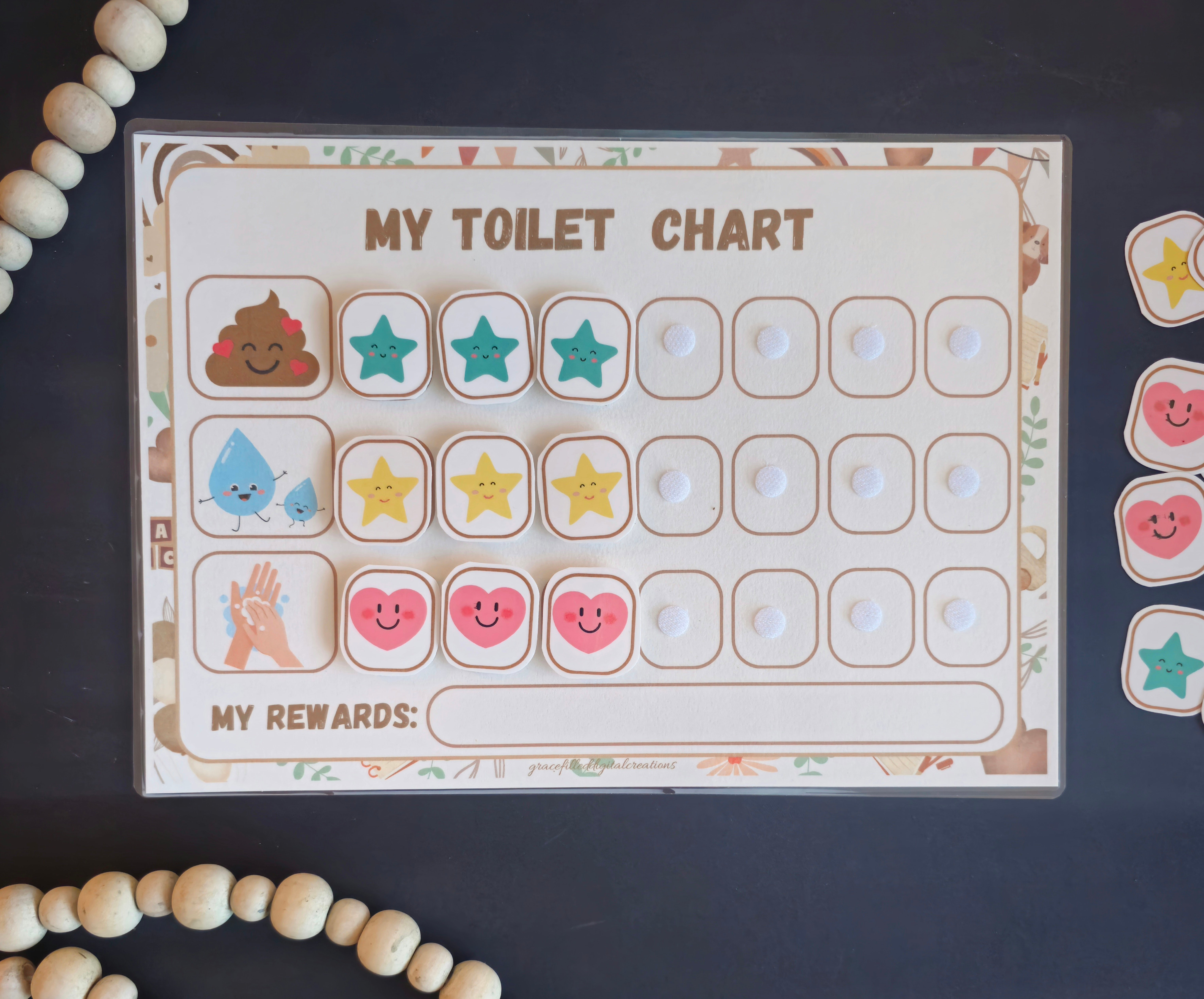 My toilet reward chart for children's potty training - Payhip