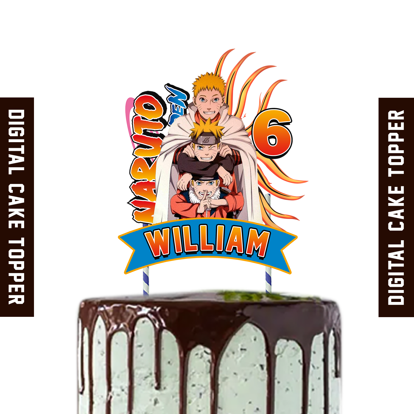 NARUTO CAKE TOPPER - Payhip