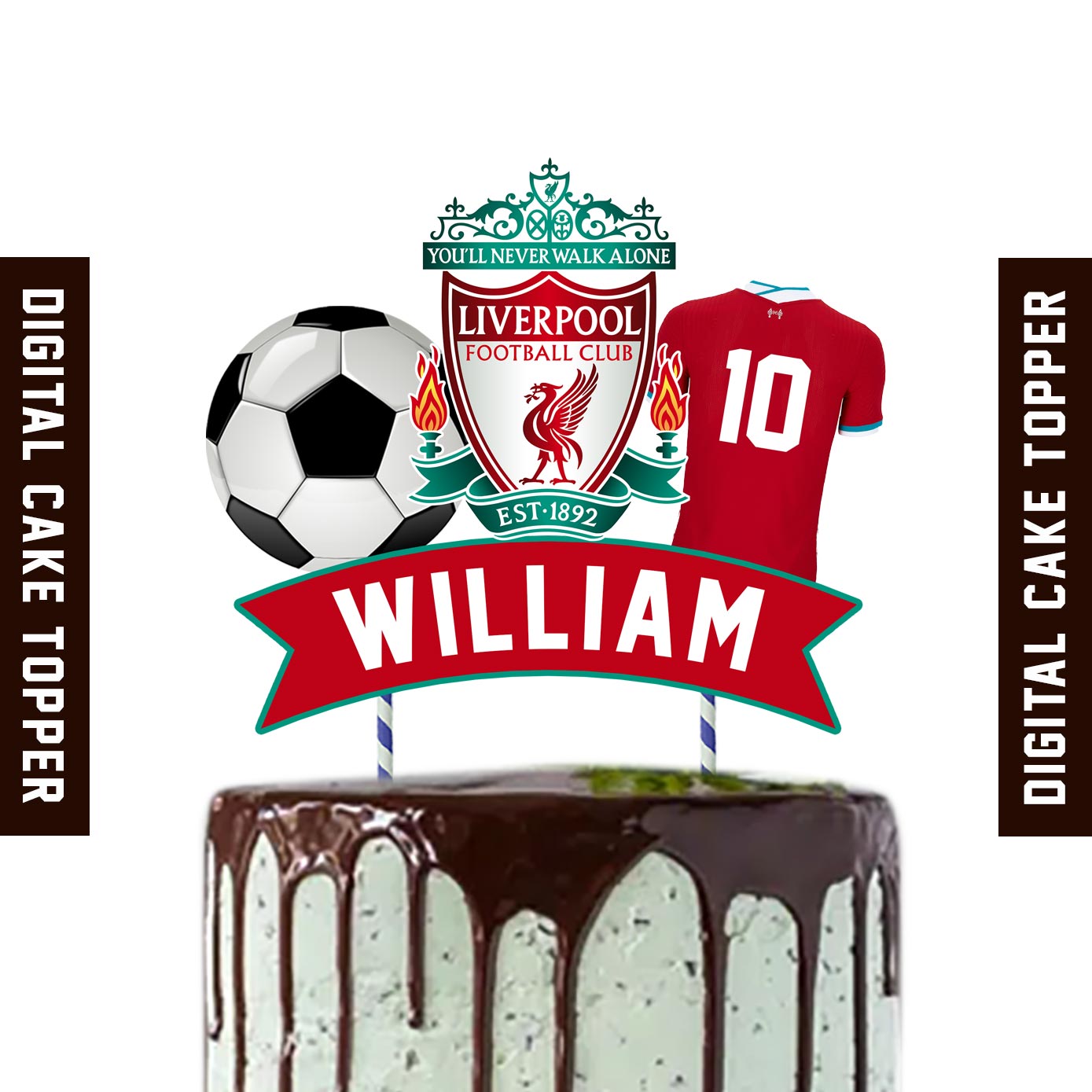 LIVERPOOL CAKE TOPPER - Payhip