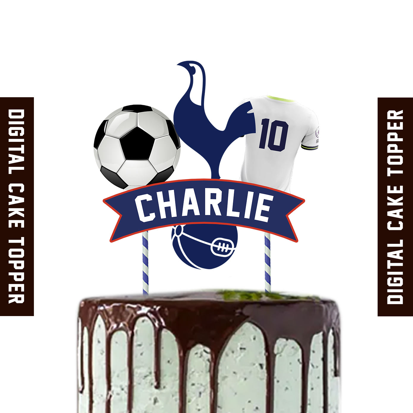 TOTTENHAM CAKE TOPPER - Payhip
