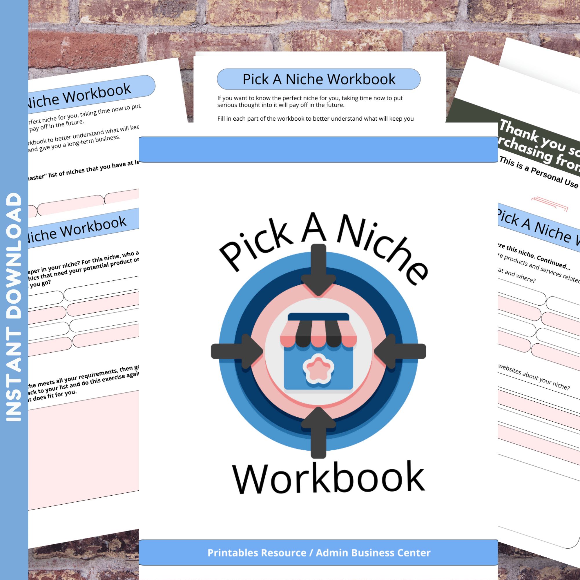 How to Pick A Niche Workbook - Personal Use - Payhip
