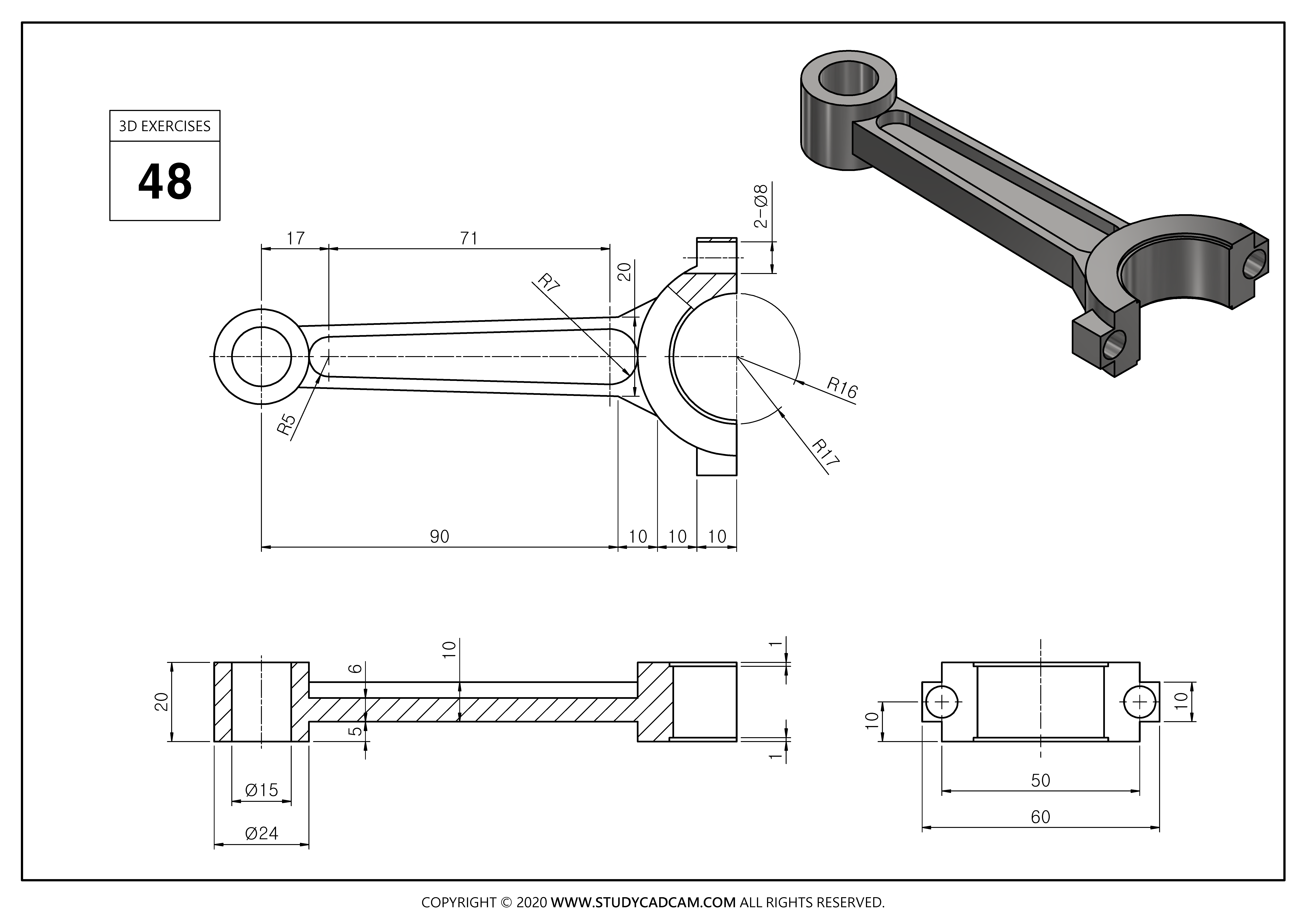 STUDYCADCAM 3D MODELING EXERCISES 571 (PDF) - Payhip