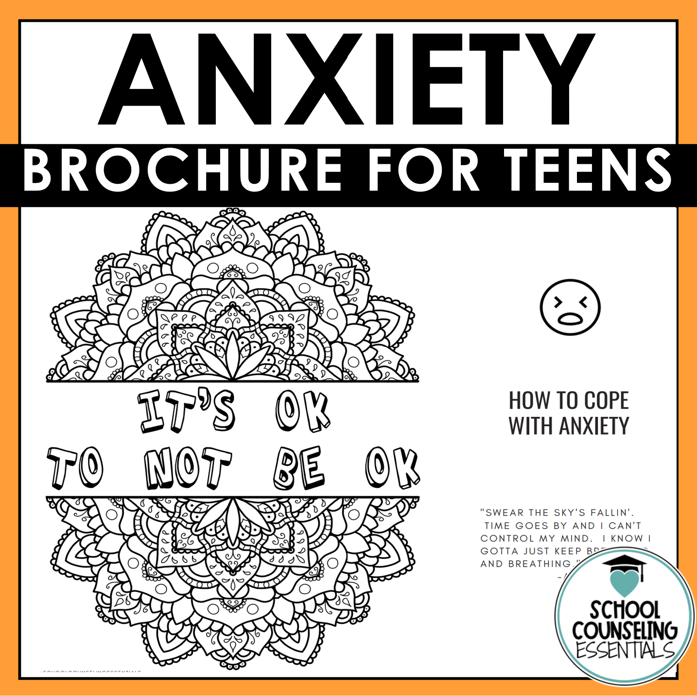Anxiety Brochure for Teens - Payhip