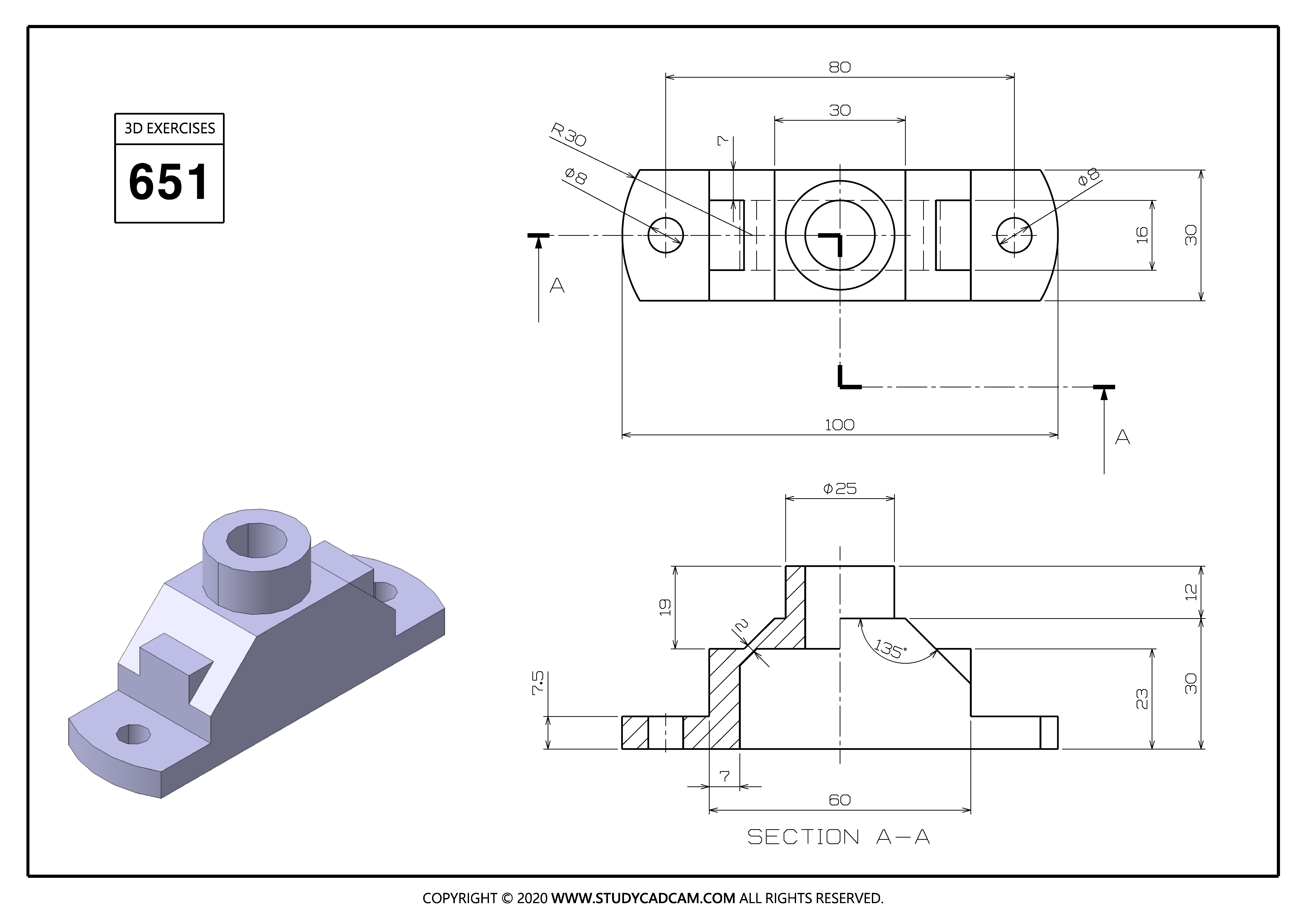 STUDYCADCAM 3D MODELING EXERCISES 651 (PDF) - Payhip