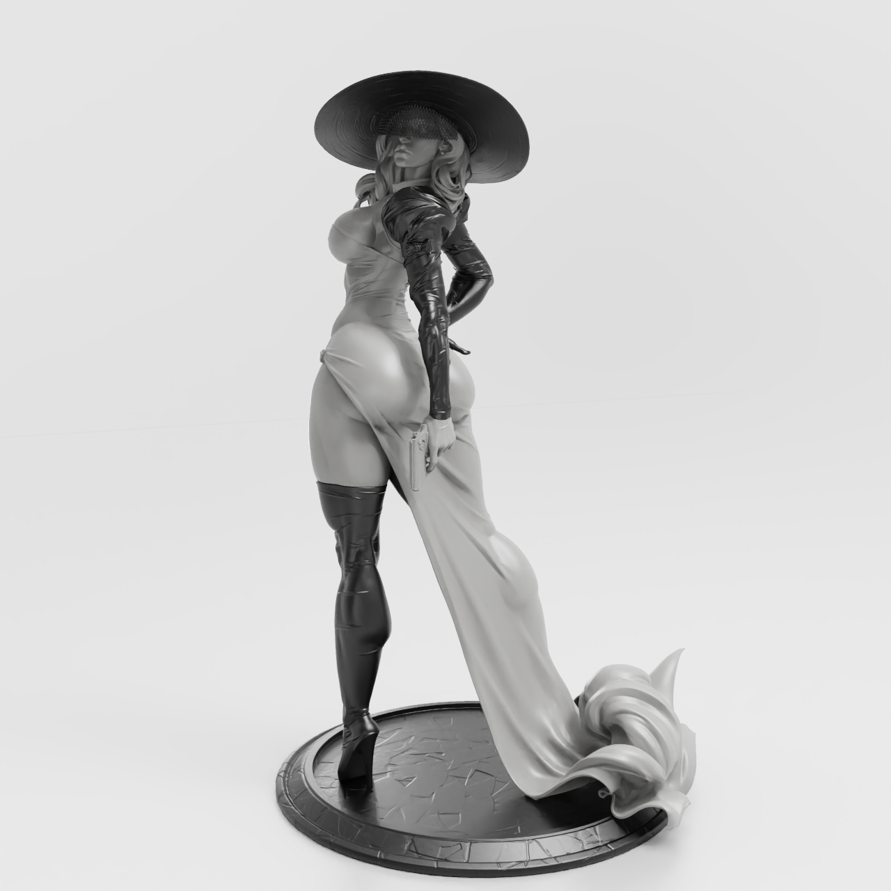 Madame Mirage NSFW, STL 3D model design printable file - Payhip