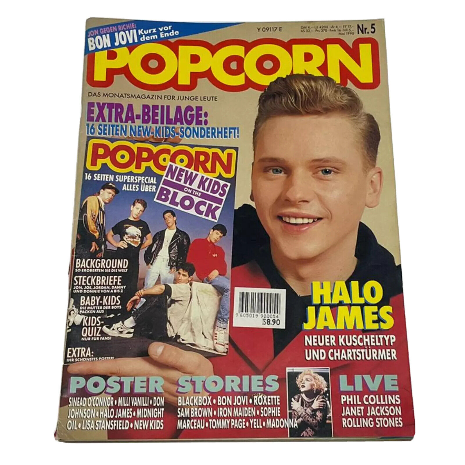 POPCORN Music Magazine May 1990 - PDF Digital Download File - Payhip