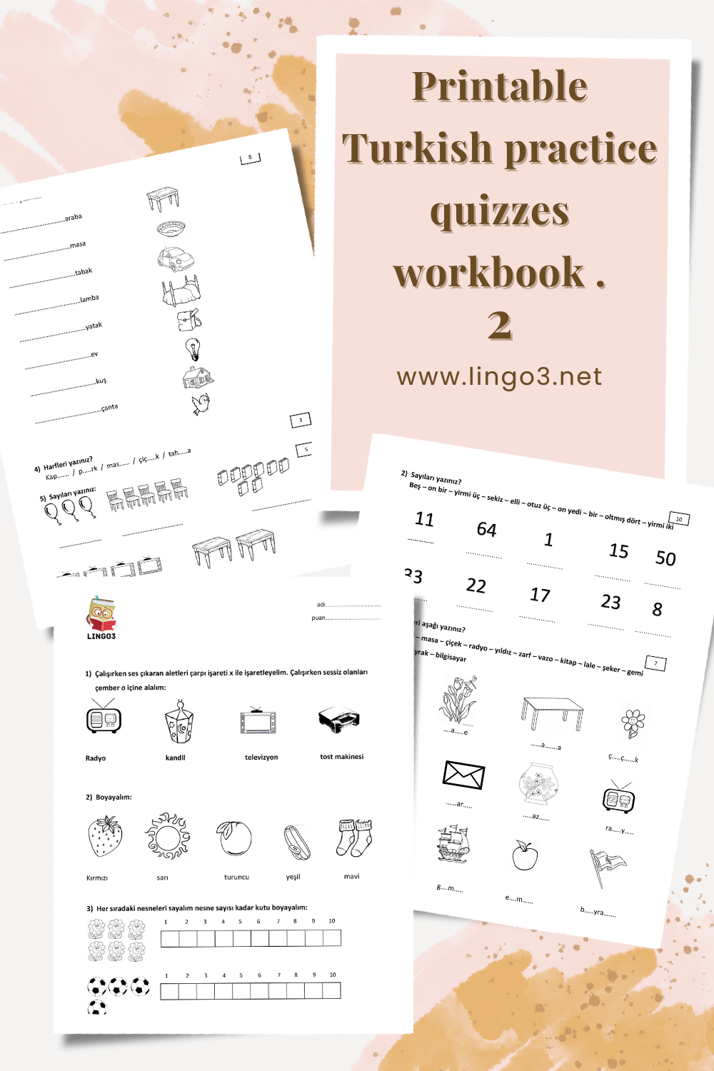 İstanbul Turkish A1 course book workbook audio