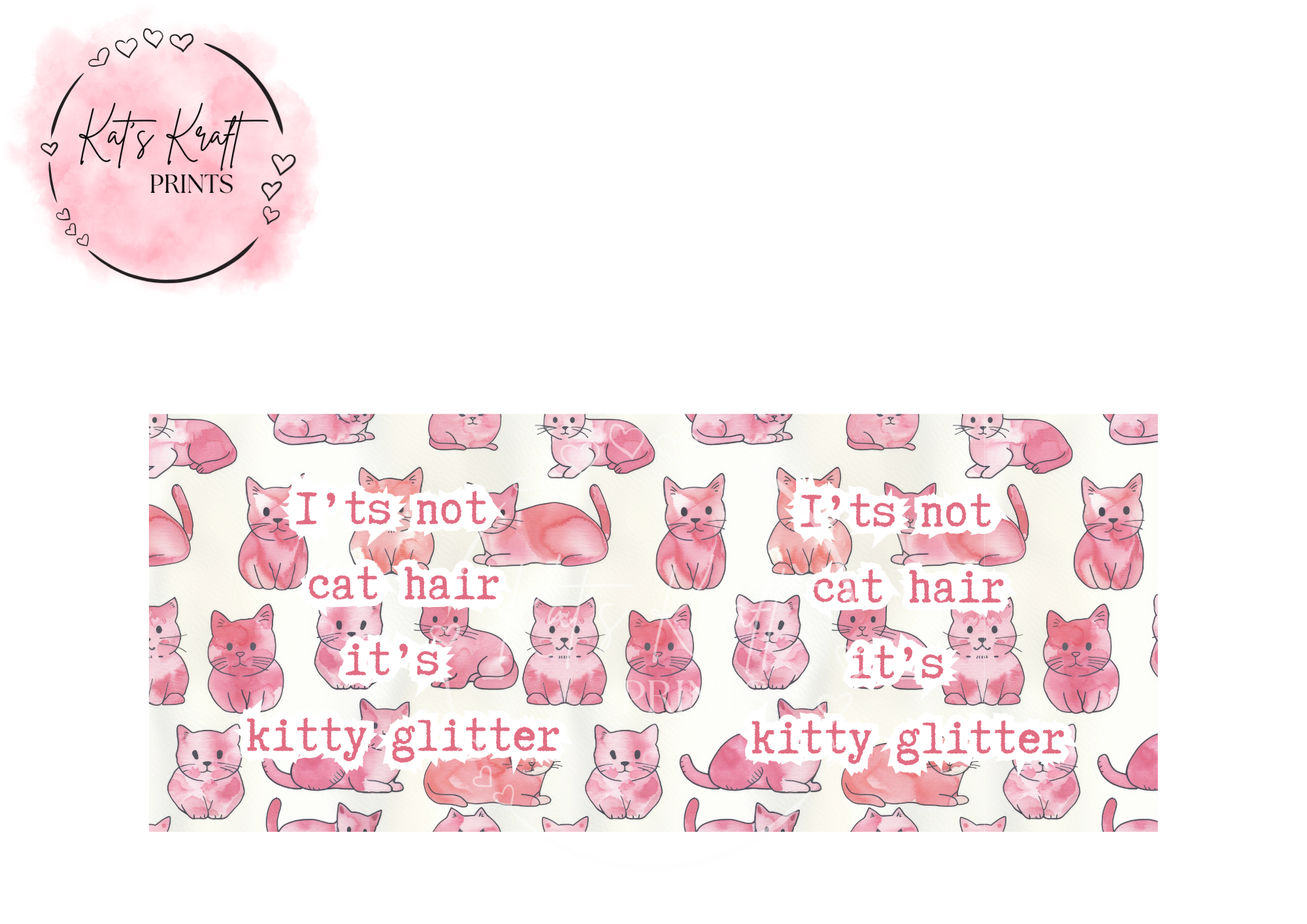Kitty Glitter mug wrap - Payhip