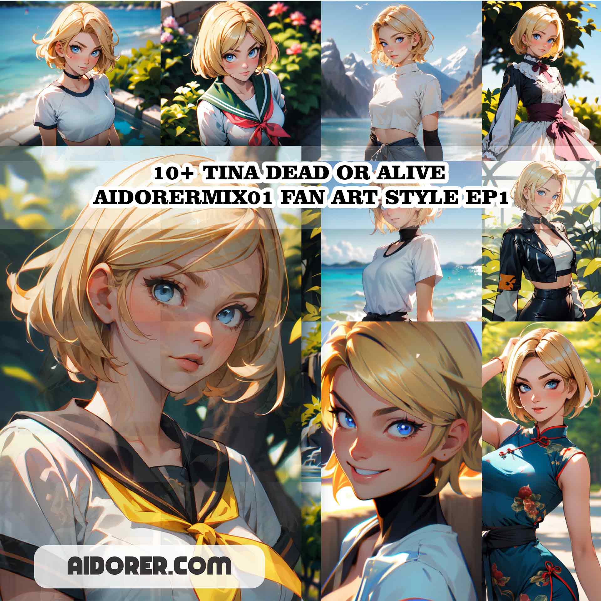 10 TINA DEAD OR ALIVE AIDORERMIX01 FAN ART STYLE EP1 - Payhip