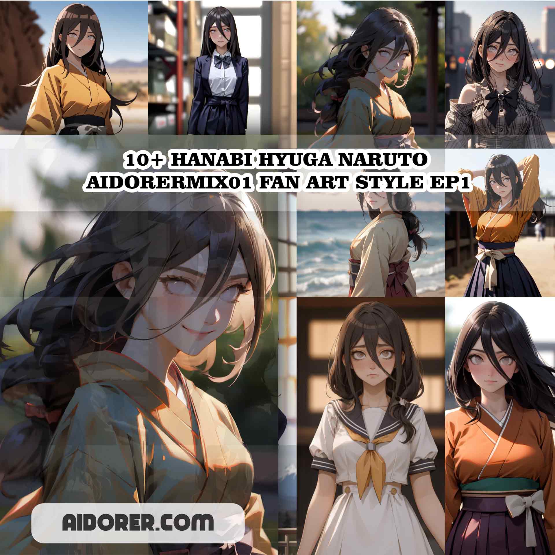 10 HANABI HYUGA NARUTO AIDORERMIX01 FAN ART STYLE EP1 - Payhip