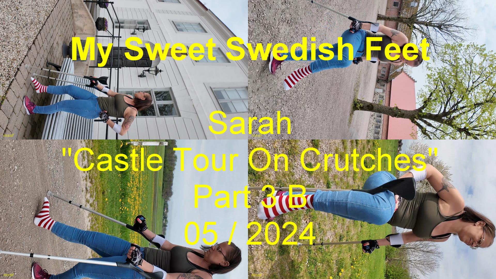 2025-01-17 Sarah - Castle Tour On Crutches - Part 3 B (05-2024) - Payhip