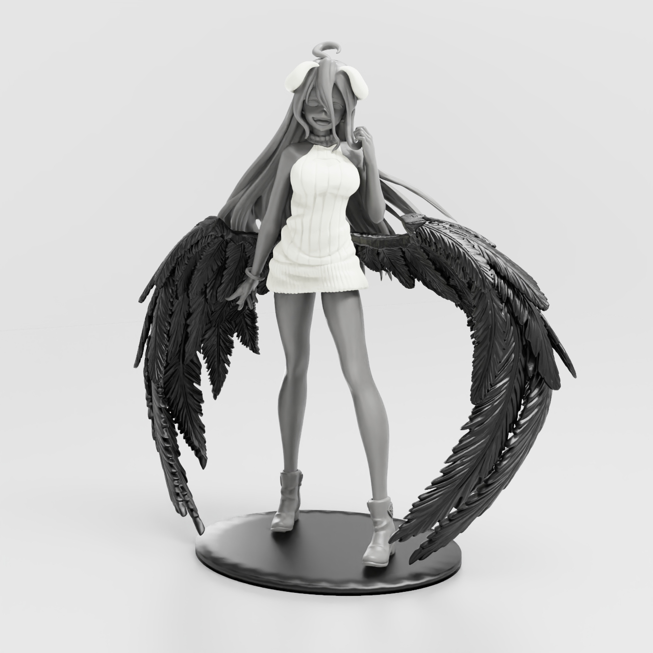 Albedo - Overlord v2, STL 3D model design printable file - Payhip
