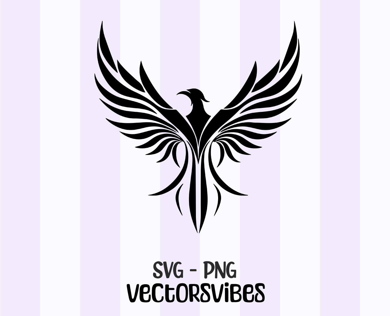 Simple Phoenix Bird Design | svg png | vector graphics design cut print ...