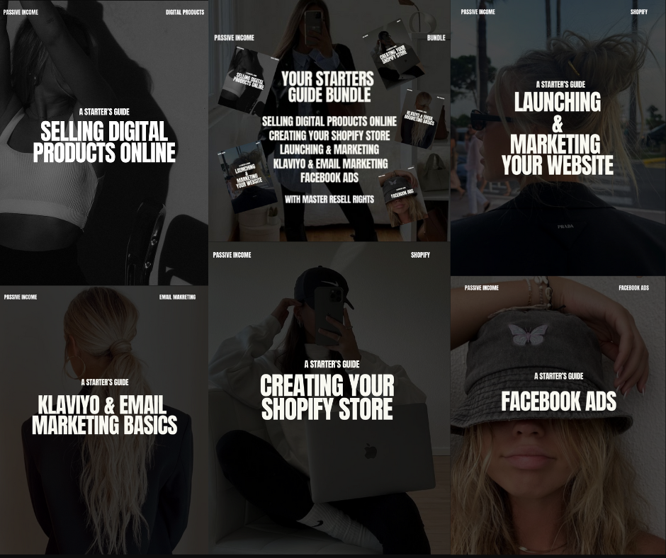 5 PRODUCT BUNDLE YOUR STARTER GUIDE - Payhip