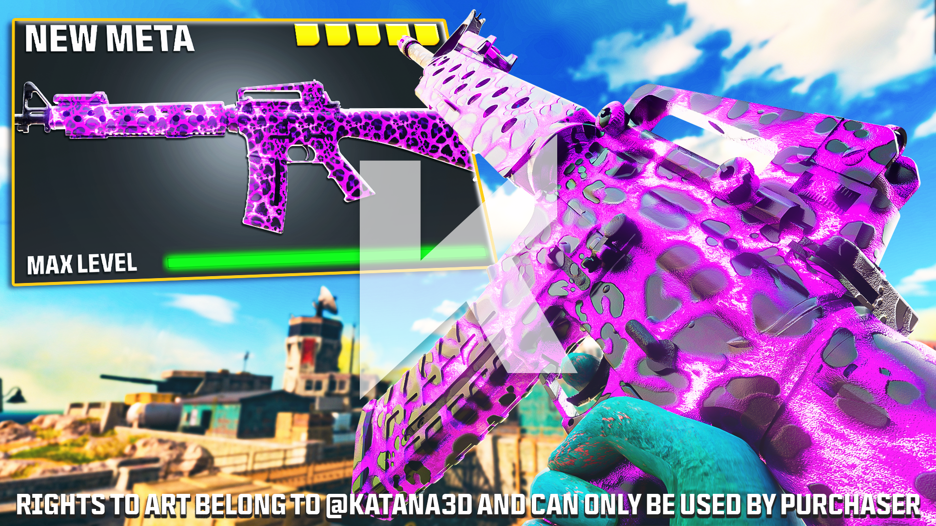 COD/Warzone Thumbnail - Meta Jak M16 (2 for 1) - Payhip