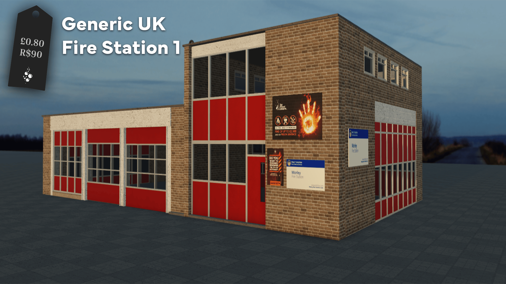 Generic UK Fire Station 1