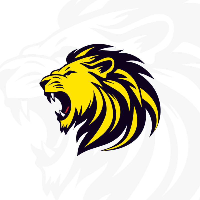 Roaring Lions Head Logo Free Roaring Lion Logo Image | Download At