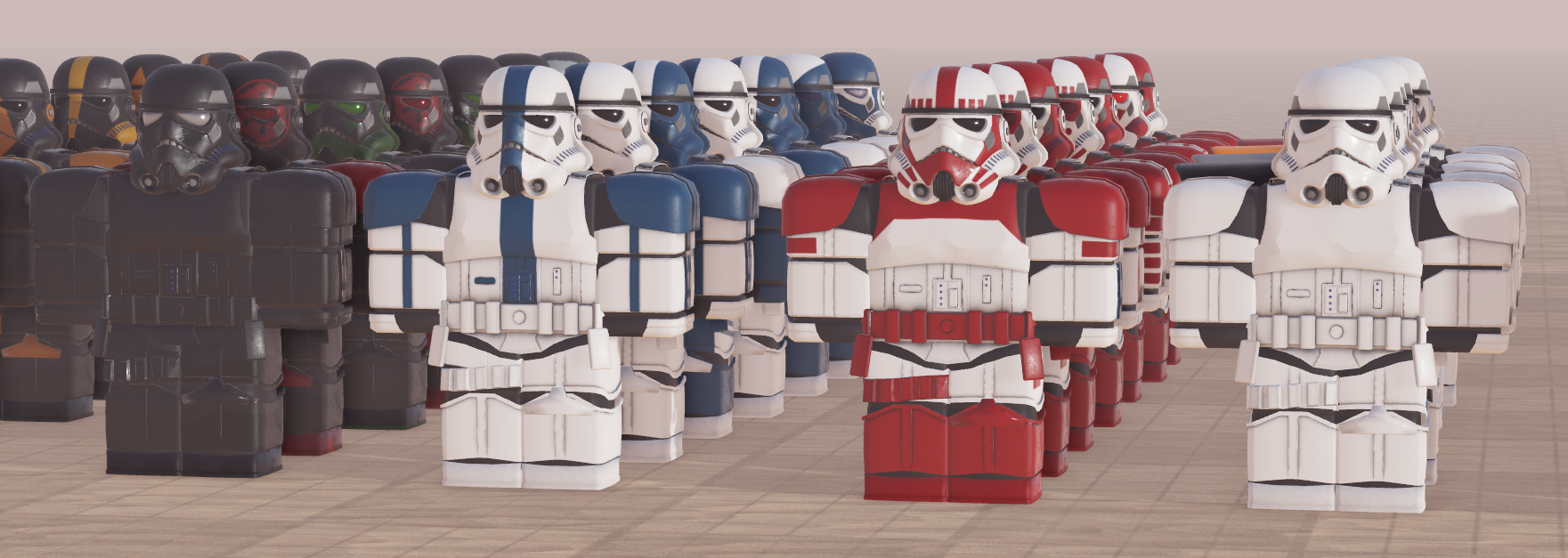 CUSTOM Galactic Empire Morphs - 126 Morphs - Payhip